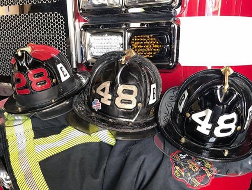 Boston Firefighter Classic Helmet Device | Trifecta Leather Concepts